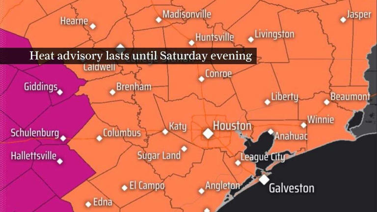 Houston under excessive heat warning as heat index could reach 114 degrees