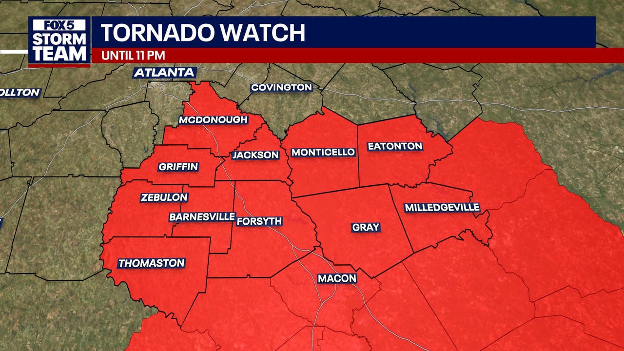 Atlanta weather: Severe storm lines moves out of North Georgia