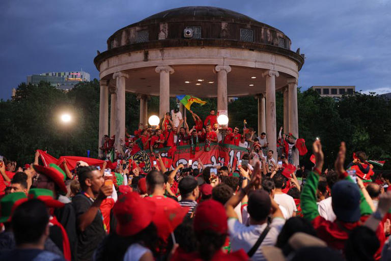 Soccer-strugglers no more: Morocco fans brimming with pride at being ...