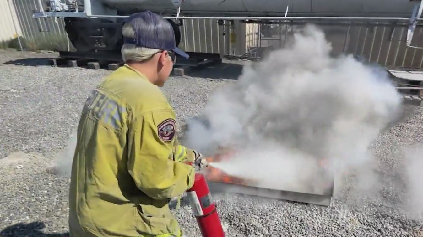 Kids experience life as a firefighter at Sac Metro Fire Camp