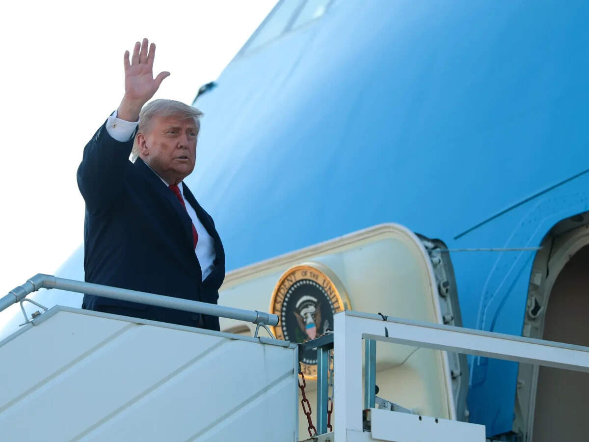 'Last ride': White House says goodbye to Air Force One as US awaits ...