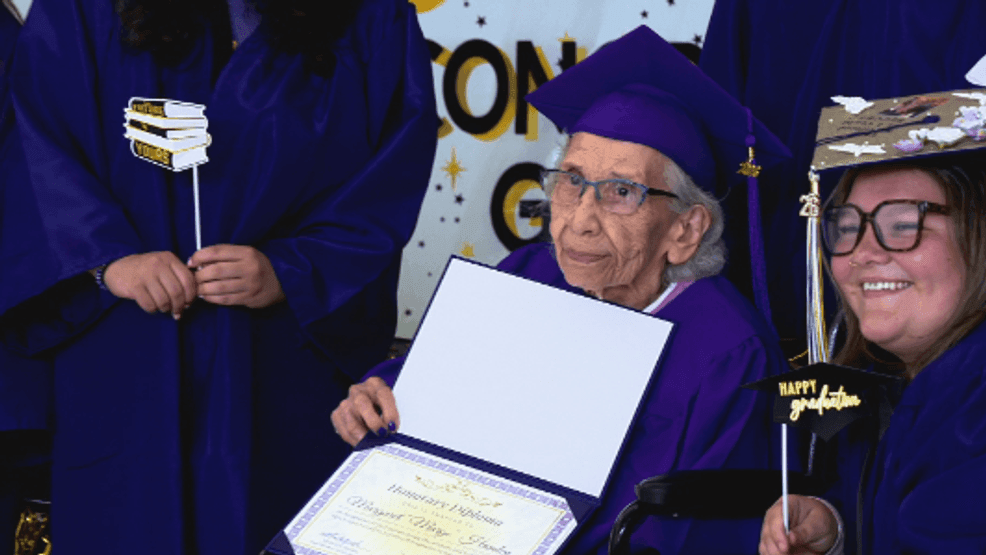 Clyde-Savannah district honors 104-year-old Marge Hamlen with ...