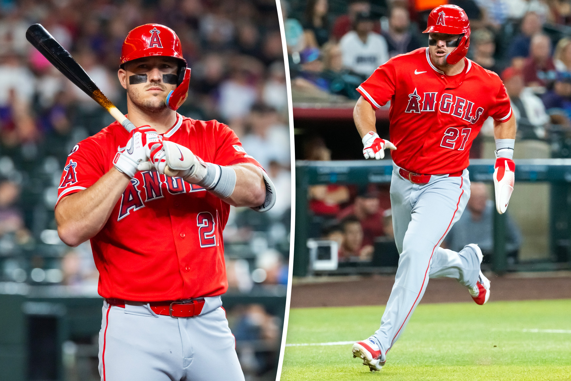 Angels star Mike Trout heads to injured list, derailing special ...