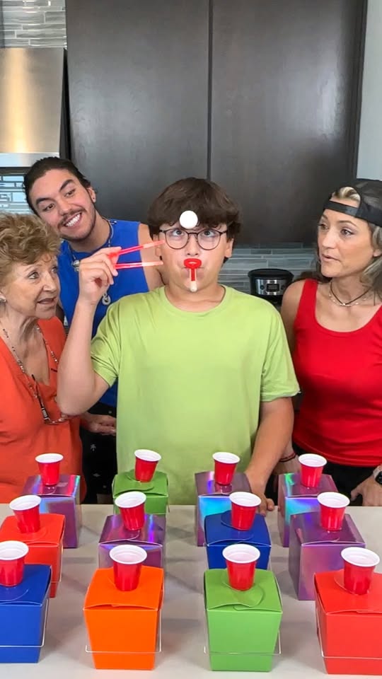 Funny floating ball challenge that will make you laugh out loud
