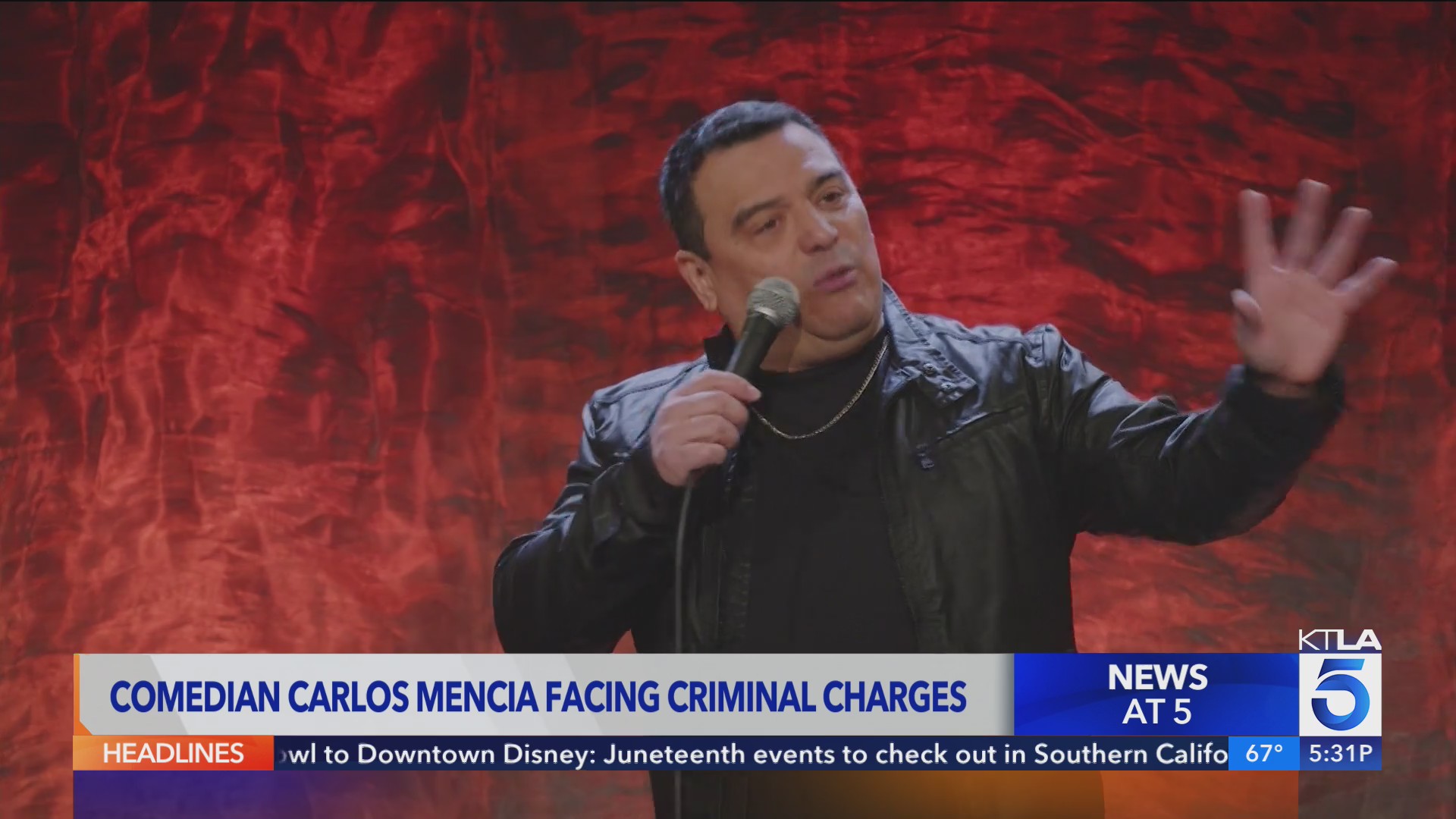 Comedian Carlos Mencia charged with tax fraud