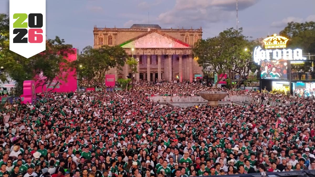 La pasión mundialista no cupo en el Fan Fest de Guadalajara tras el ...