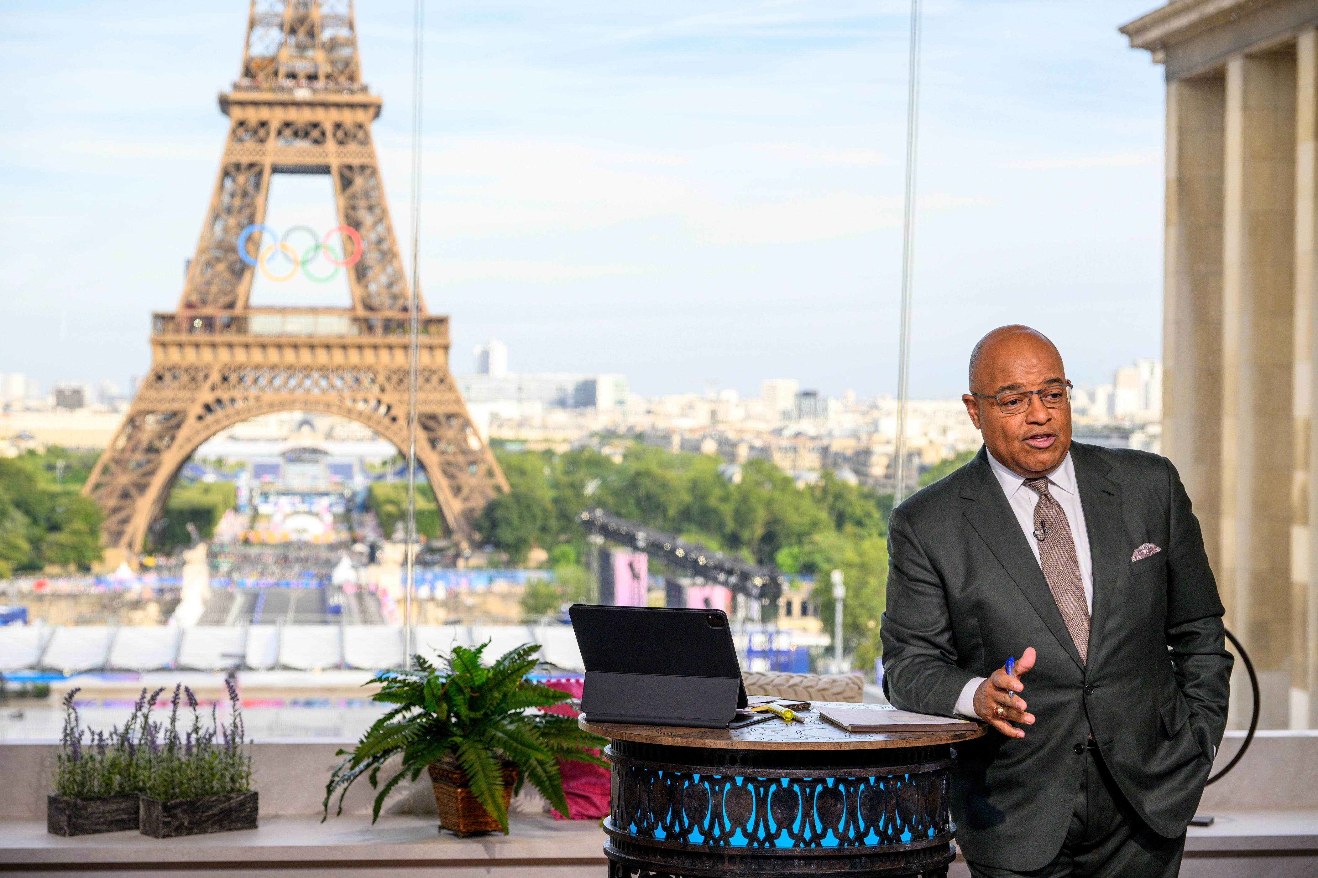 Mike Tirico called the biggest games, and soaked them in, for a change