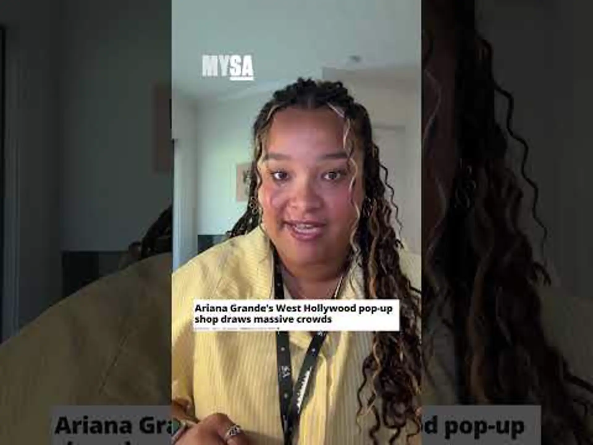 Ariana Grande to host pop-up shop in Austin for tour stop next week