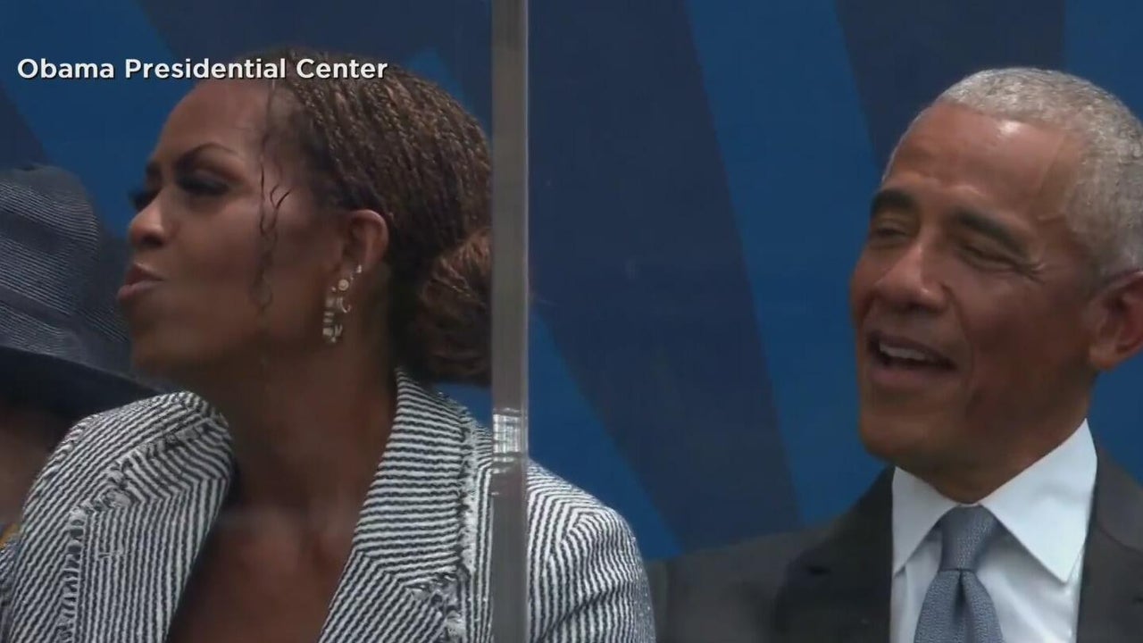 Dedication ceremony for the Obama Presidential Center