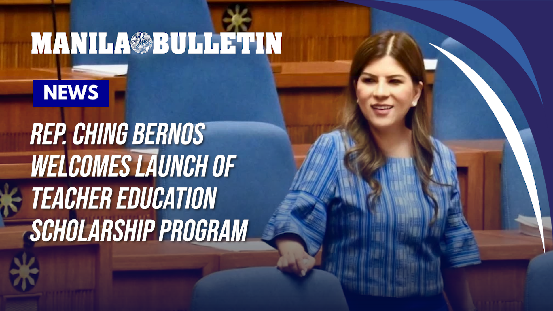 Rep. Ching Bernos welcomes launch of Teacher Education Scholarship Program