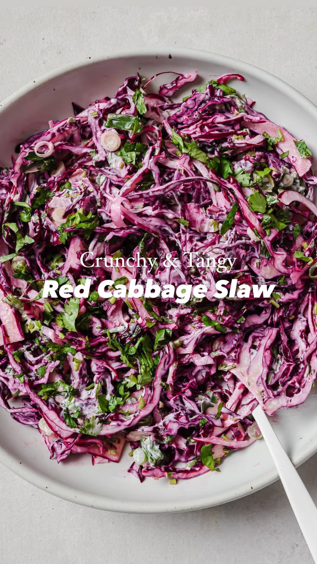 This red cabbage slaw will upgrade every taco you make