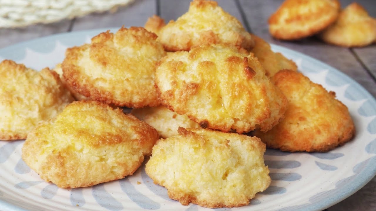 Sultanas de coco o coquitos: receta fácil y casera