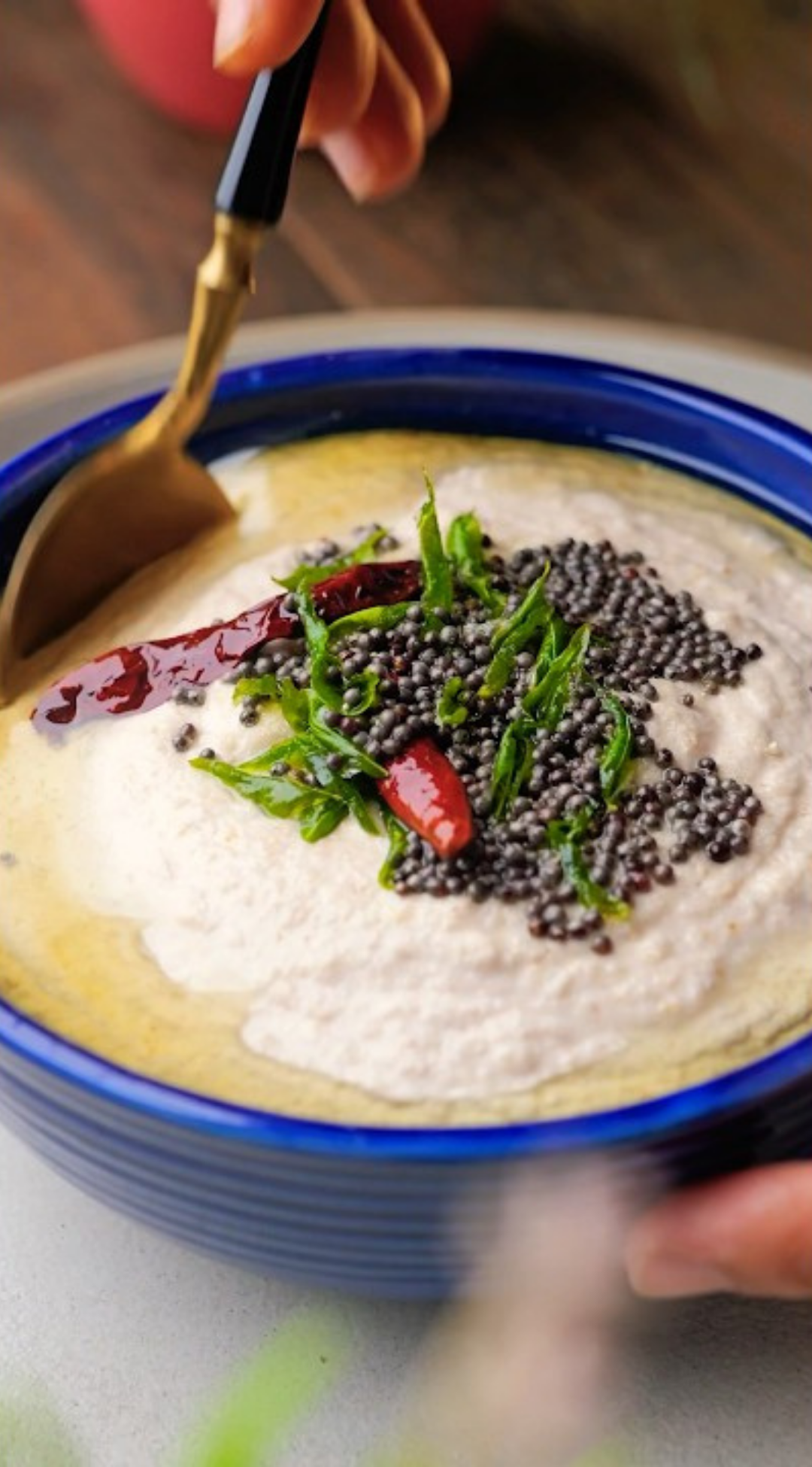 Peanut coconut chutney, easy South Indian side
