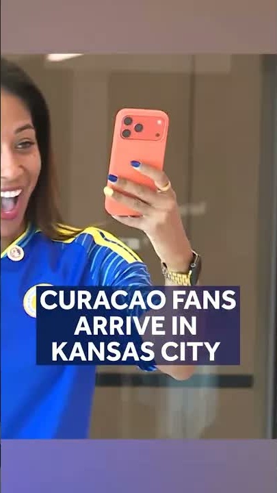Curaçao fans turn Kansas City airport into a party ahead of historic ...