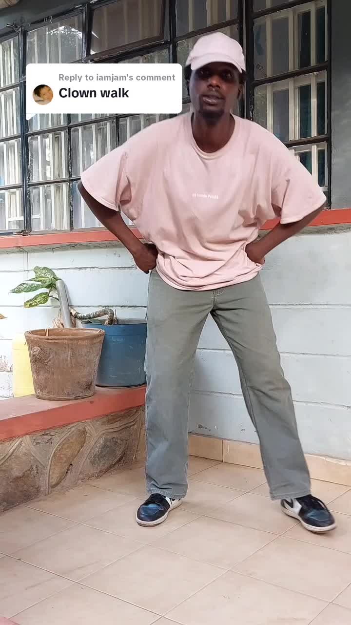 Crip walk and clown walk hallway dance trend duets