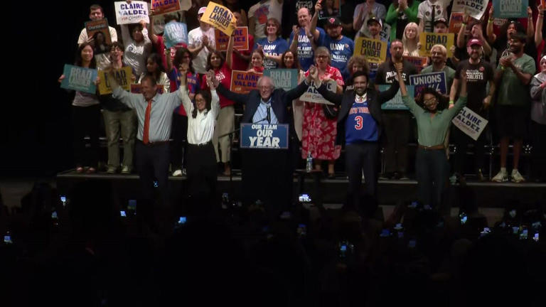 Sen. Bernie Sanders, Mayor Zohran Mamdani rally for left-of-center ...