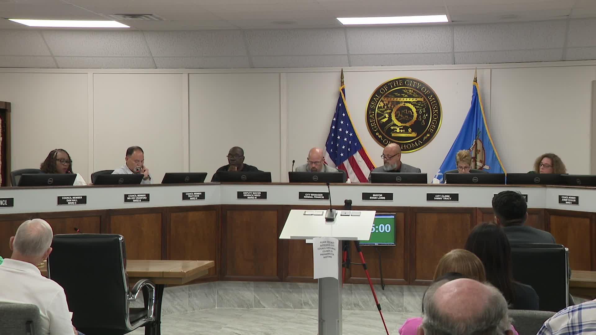 Tabled: Muskogee council takes no action on Reed conflict case