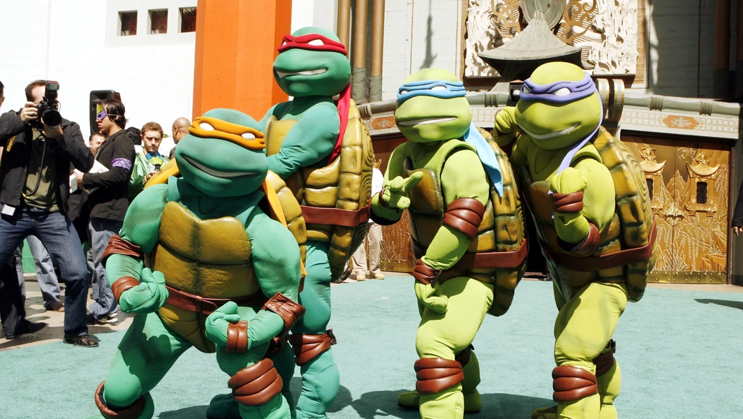 Iconic Teenage Mutant Ninja Turtles animated series
