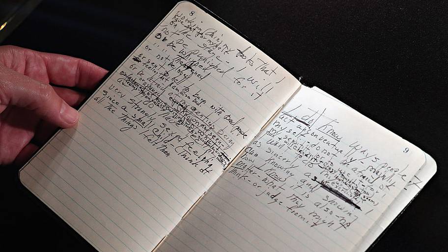 Marilyn Monroe's handwritten notes reveal a different side of her