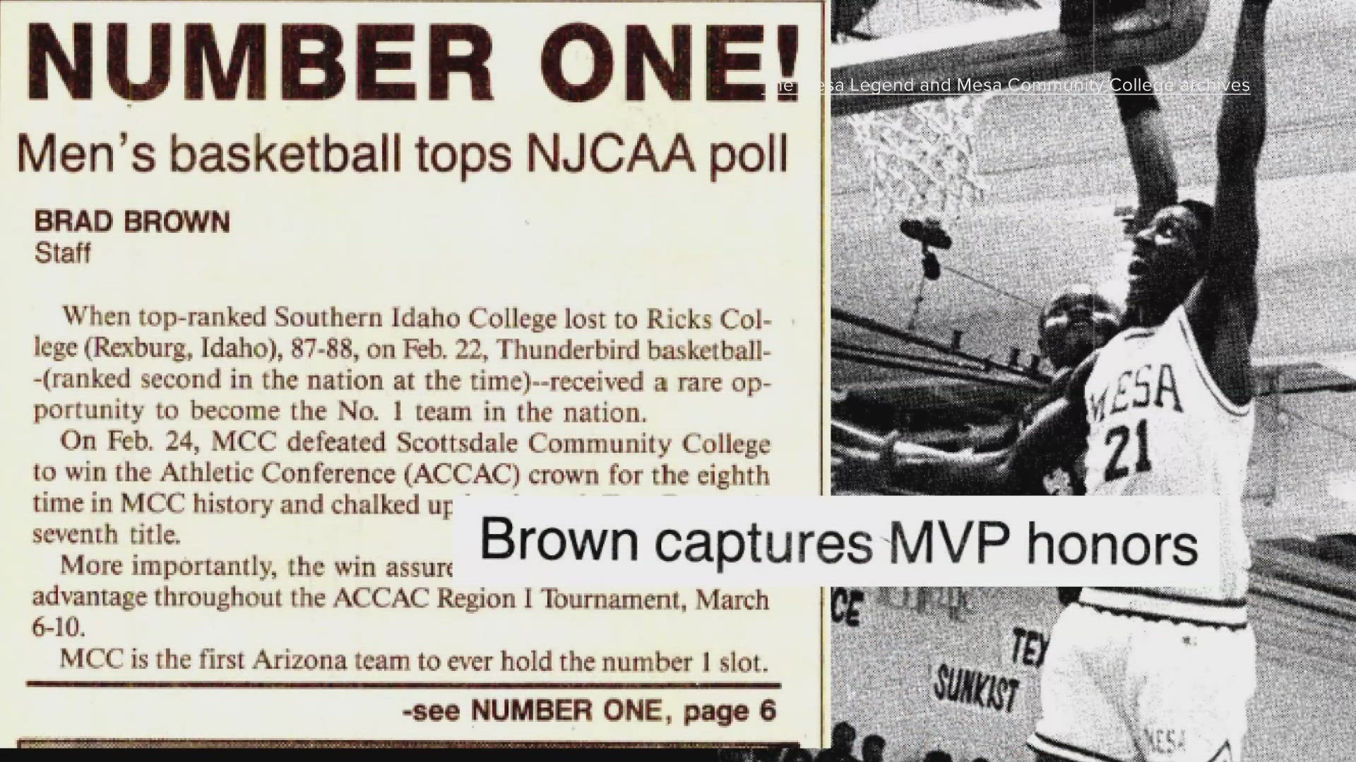 Knick's head coach, Mike Brown, has Mesa basketball roots