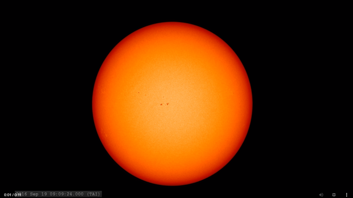Why scientists are closely watching an Earth-size spot on the sun