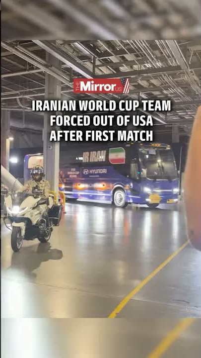Iran World Cup team forced out of USA after first match