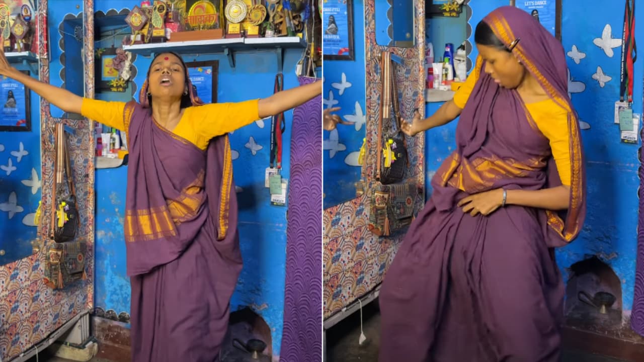 Viral video: Woman in saree nails Michael Jackson's iconic dance moves ...