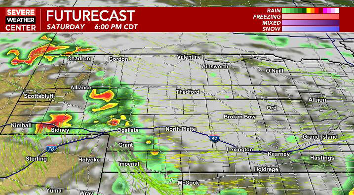 Weather alert day issued for Saturday severe storm risk