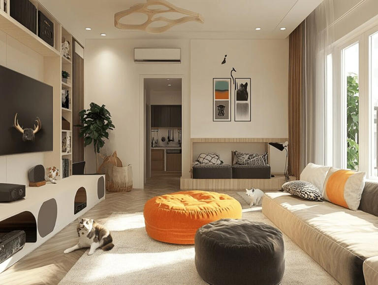 Desain rumah pet friendly yang nyaman dan fungsional