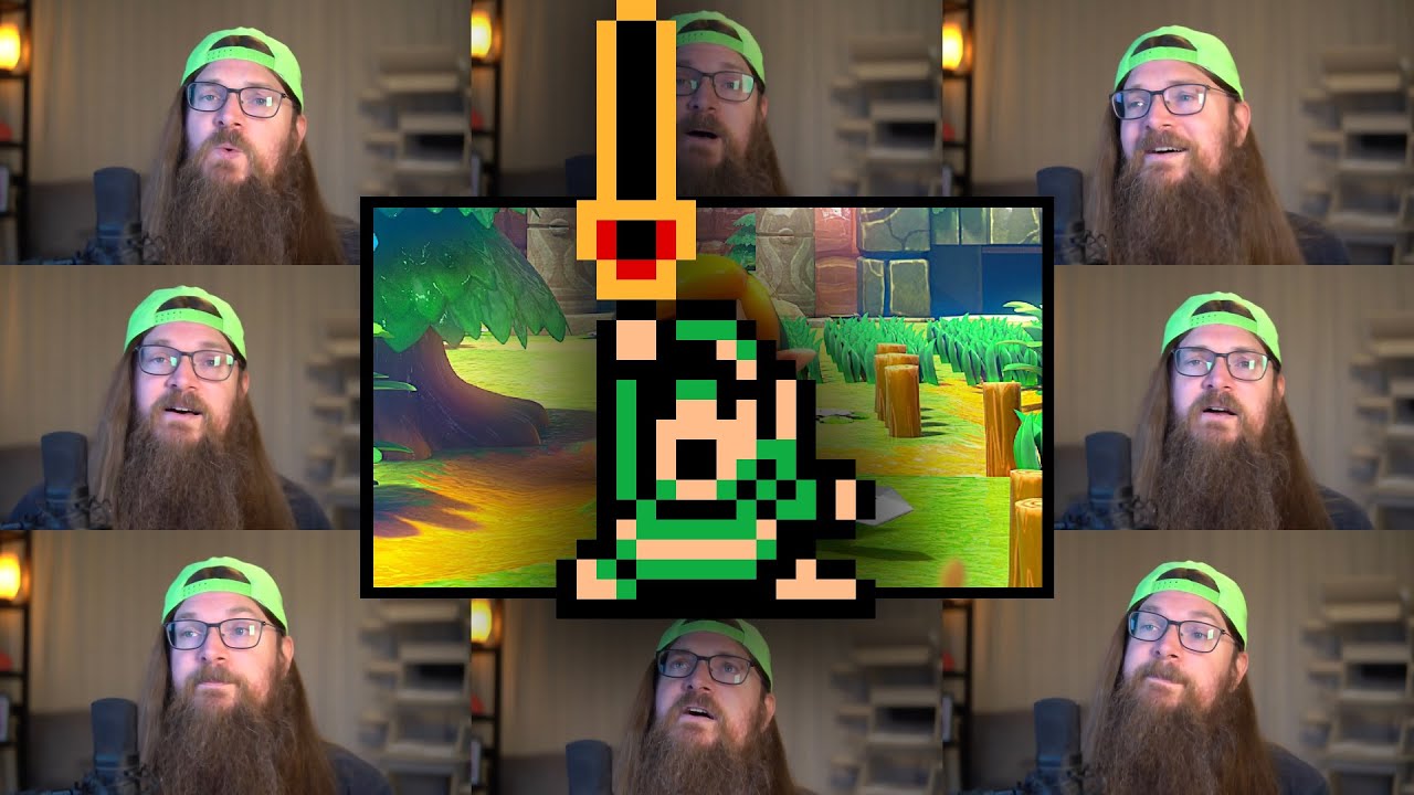 Zelda: Link's Awakening - Marin's house & sword search on Koholint ...
