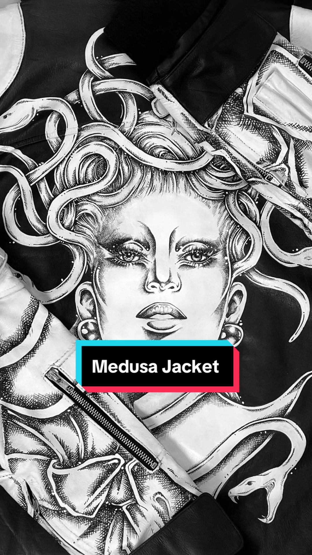 How mythology shapes this bold leather jacket design