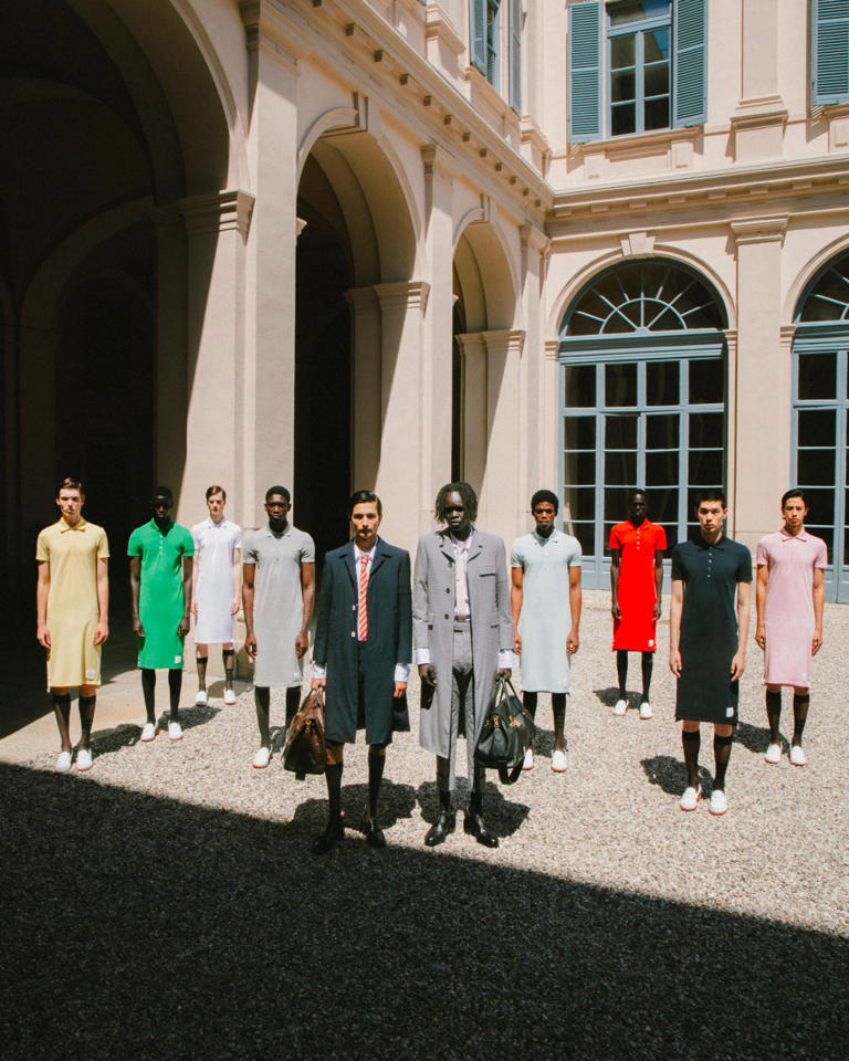 Thom Browne brings spring men's collection to Milan: A bold reset for ...