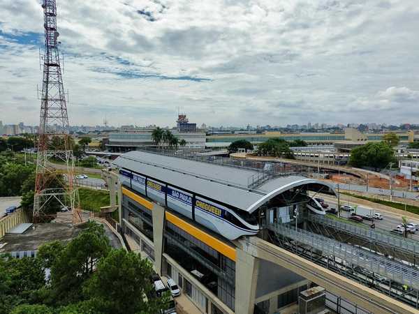 Gestão Tarcísio deve inaugurar 8ª estação da Linha 17-Ouro até o fim de ...