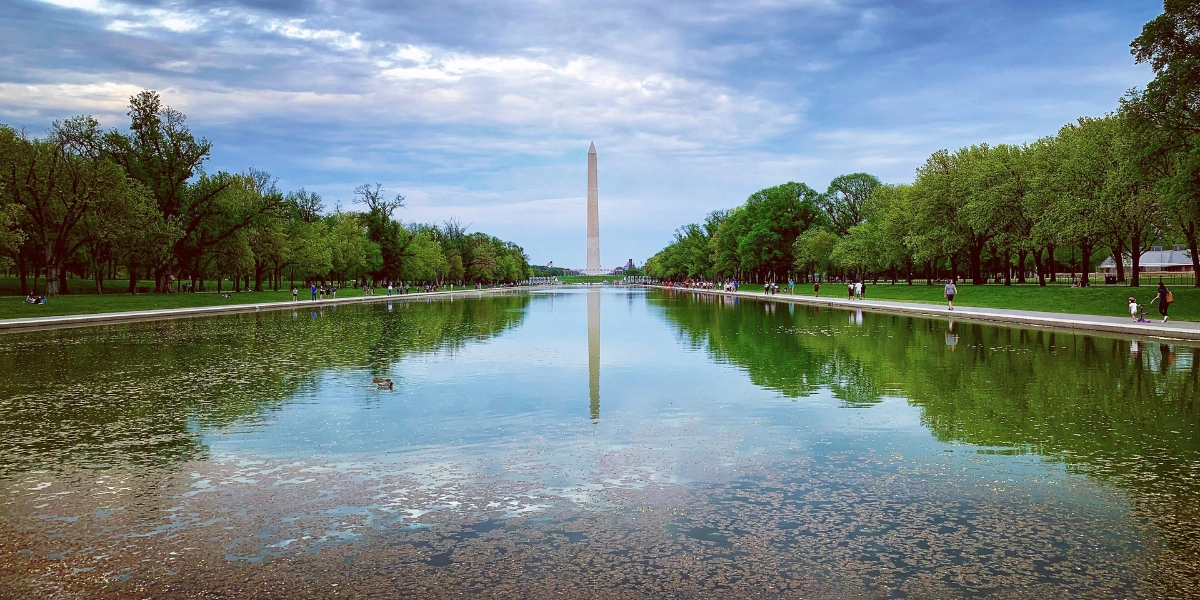Trump's newly renovated reflection pool hit by another embarrassing setback