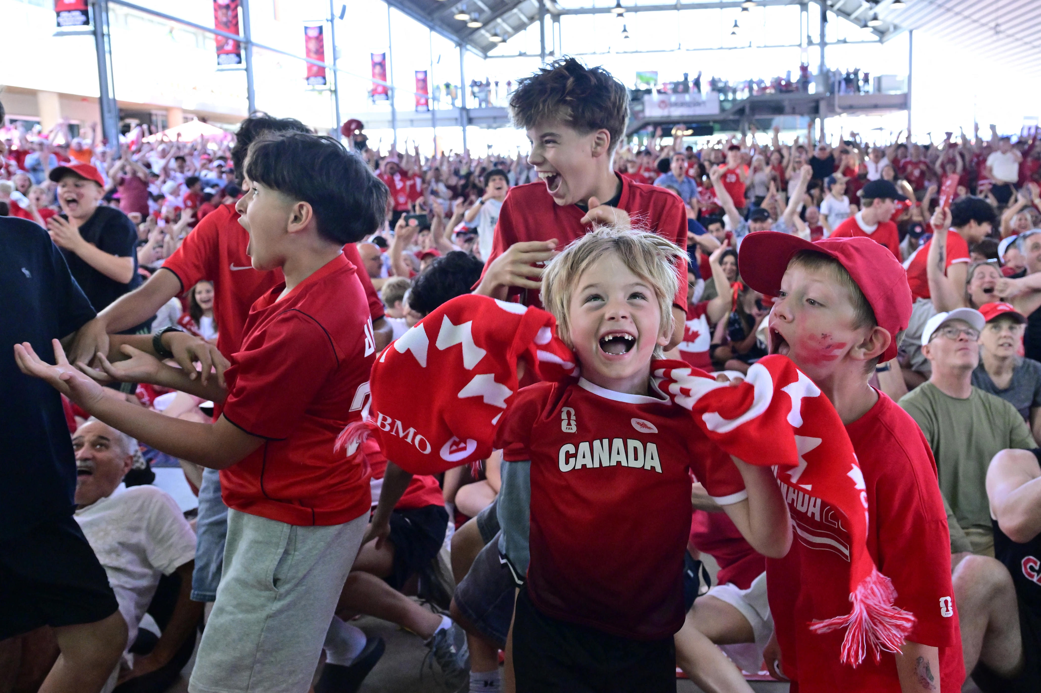 Canada makes history, routs Qatar for first World Cup victory