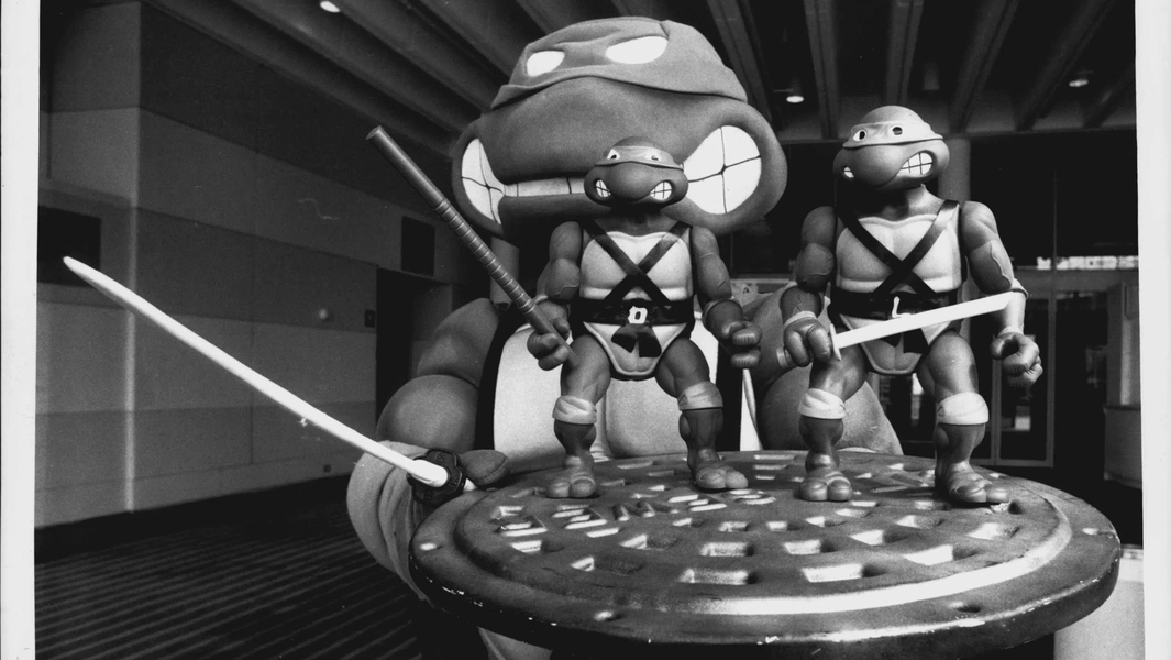 Iconic Teenage Mutant Ninja Turtles animated series