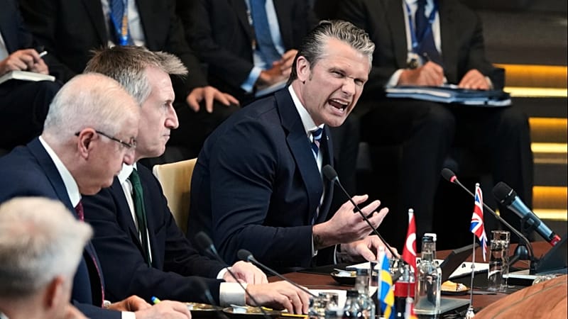 Hegseth announces review of US forces in Europe as he lambasts NATO ...