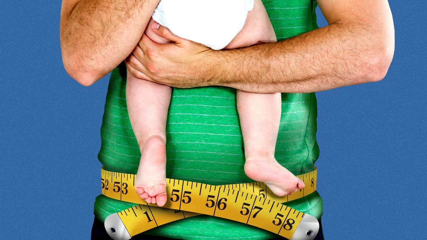 The dad bod, explained by science