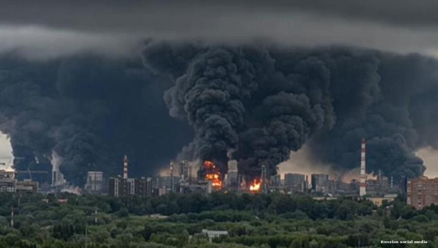 Moscow blog: Ukrainian drone strikes spark fuel fears in the Russian ...
