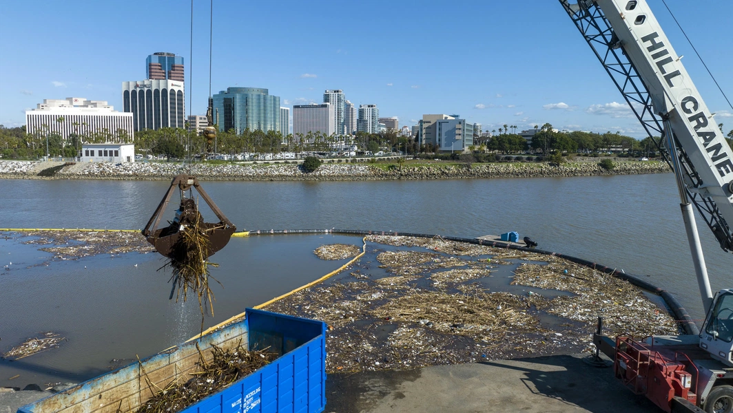 Cleaning LA’s rivers ahead of the 2028 Olympics