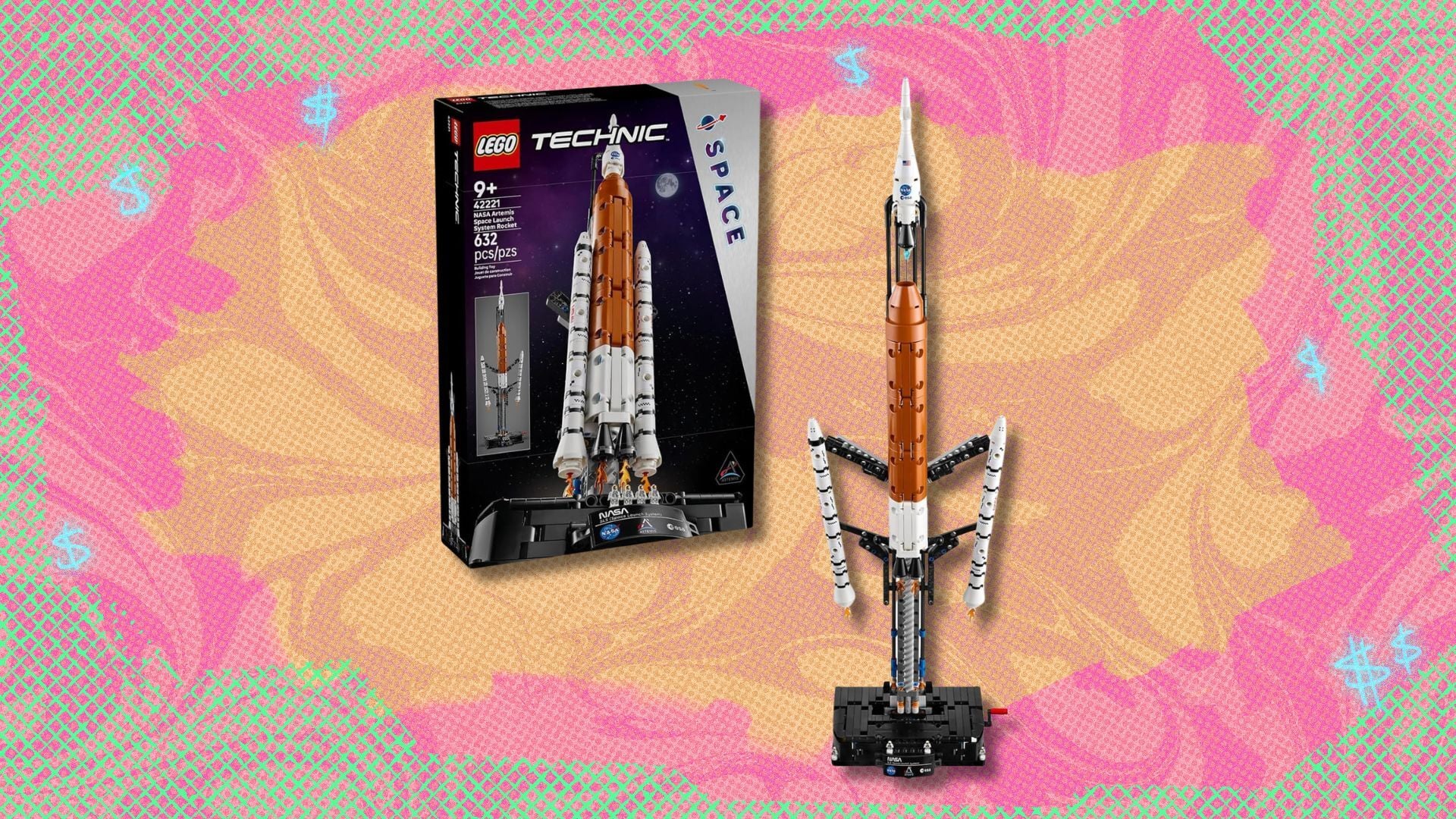 The Lego Technic NASA Artemis Space Launch System rocket dips to lowest ...
