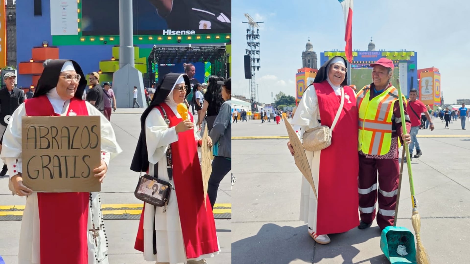 ¡Hasta las monjas apoyan a la Selección! Así llegó la Arquidiócesis al ...