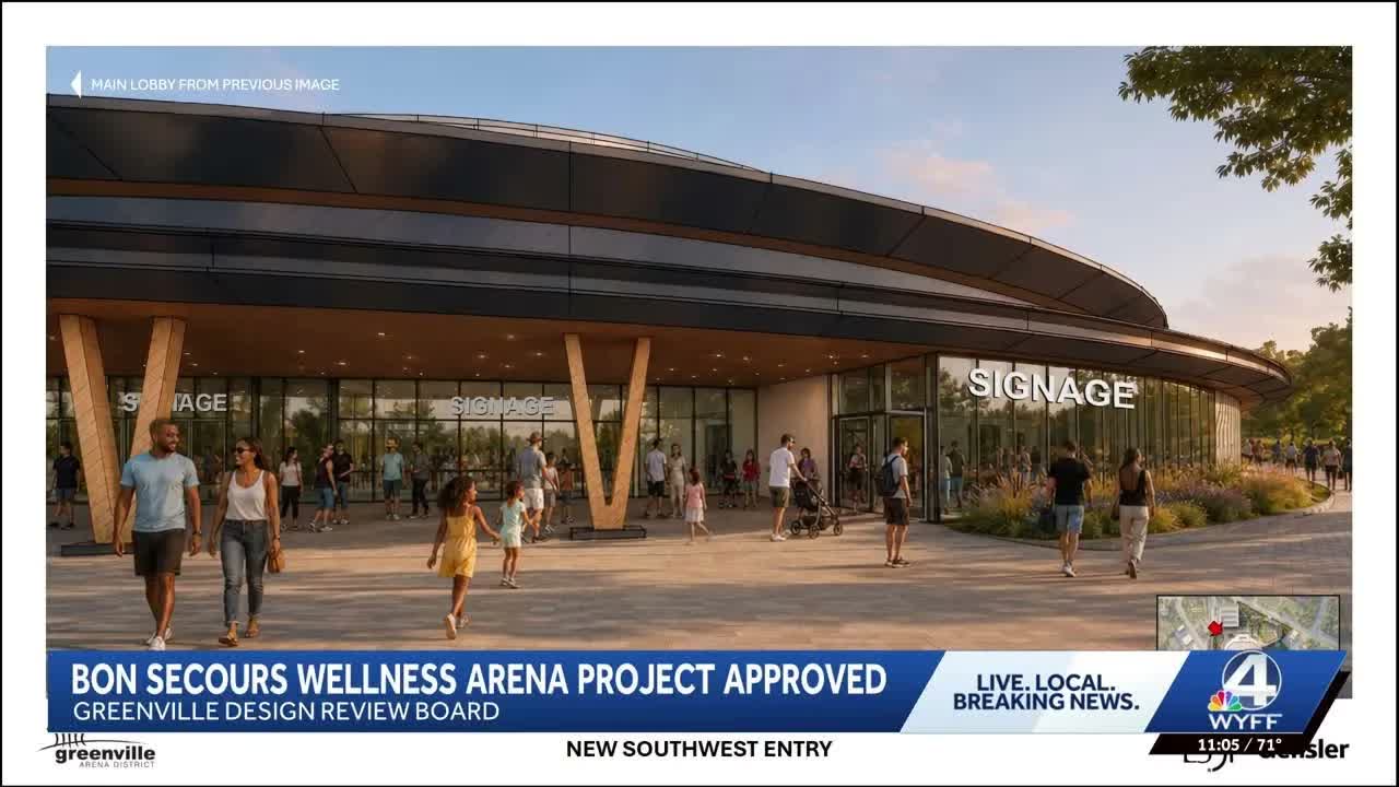 Bon Secours Wellness Arena approved for $282 million makeover