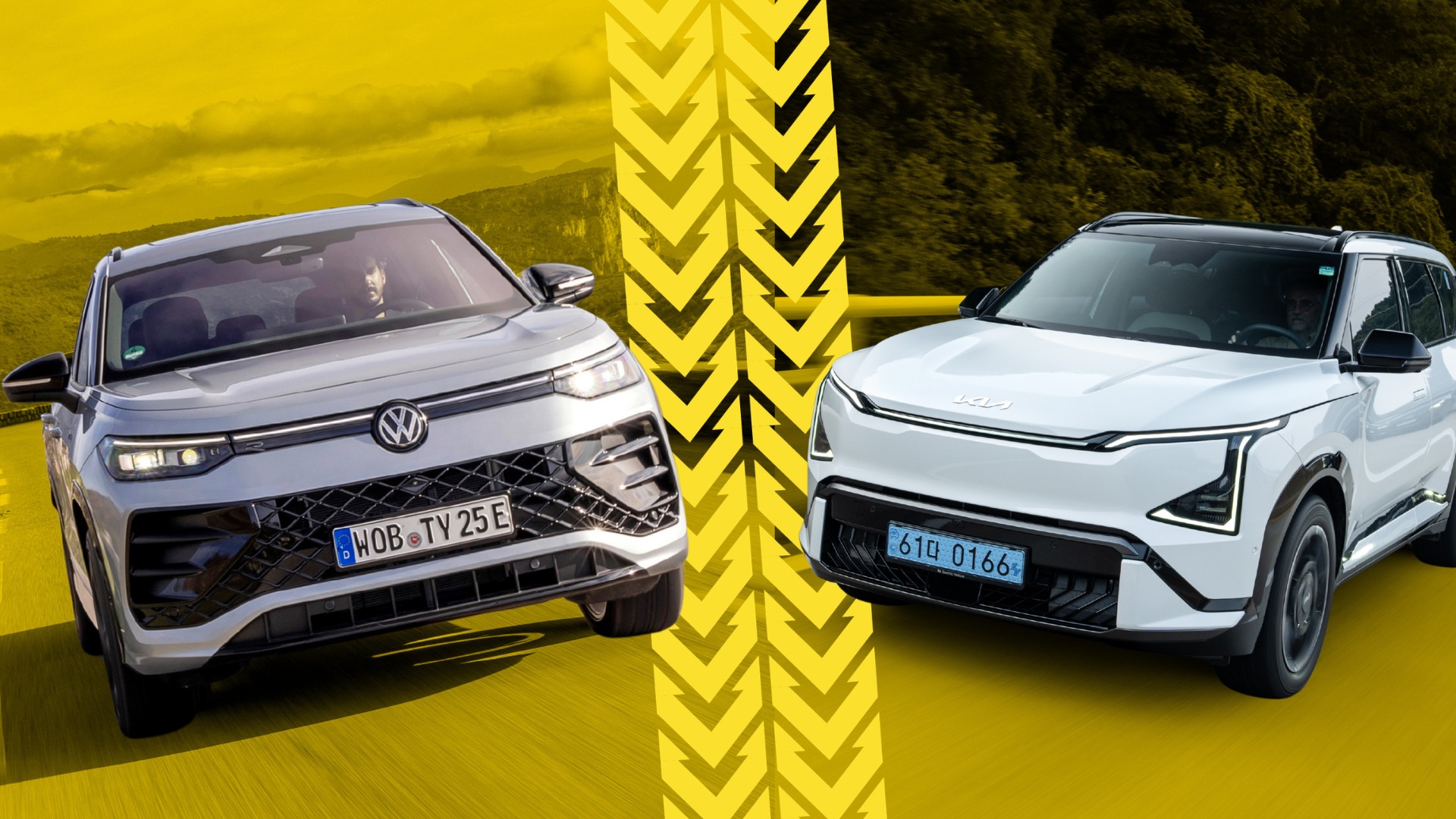 Kia EV5 and Volkswagen Tayron offer different visions of the modern ...