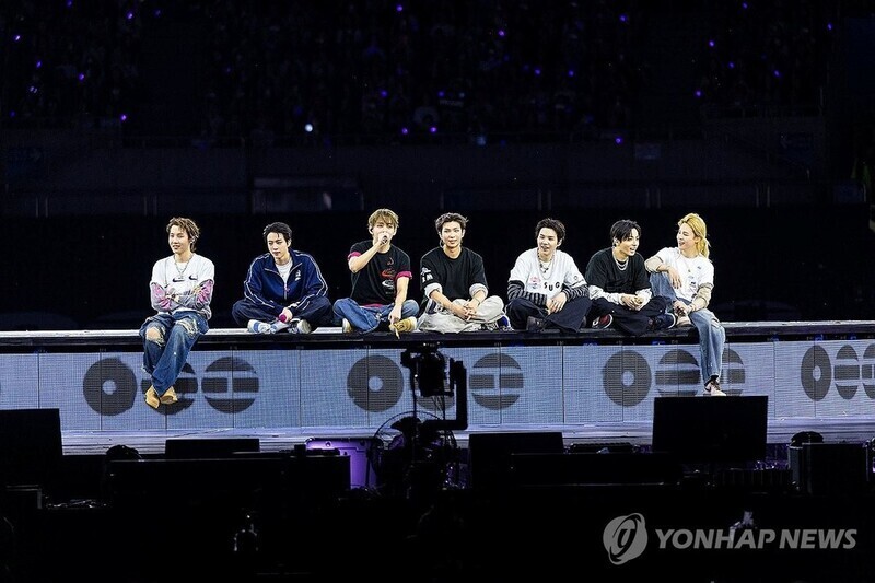 BTS bucks 'blue dot fever' as sold-out world tour defies concert slump