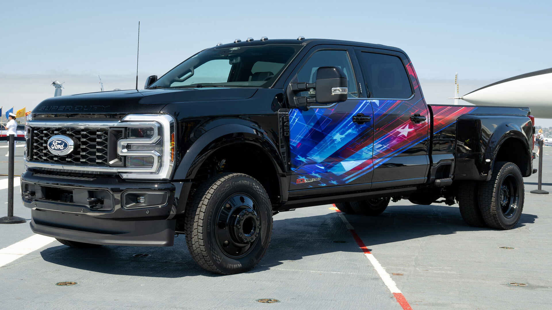 Ford’s new package turns Super Duty into rolling tribute to America
