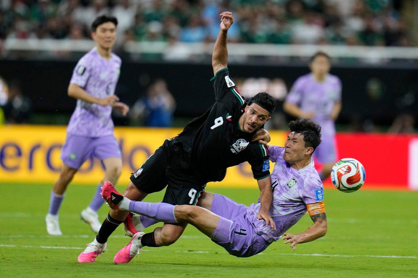 Mexico becomes first country to reach knockout stage of World Cup ...