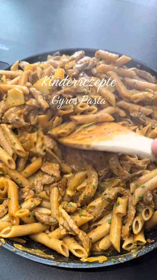 Gyros pasta einfach und schnell zubereitet