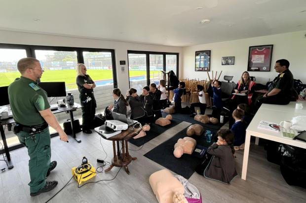 Around 400 children from 10 schools take part in child safety event in ...