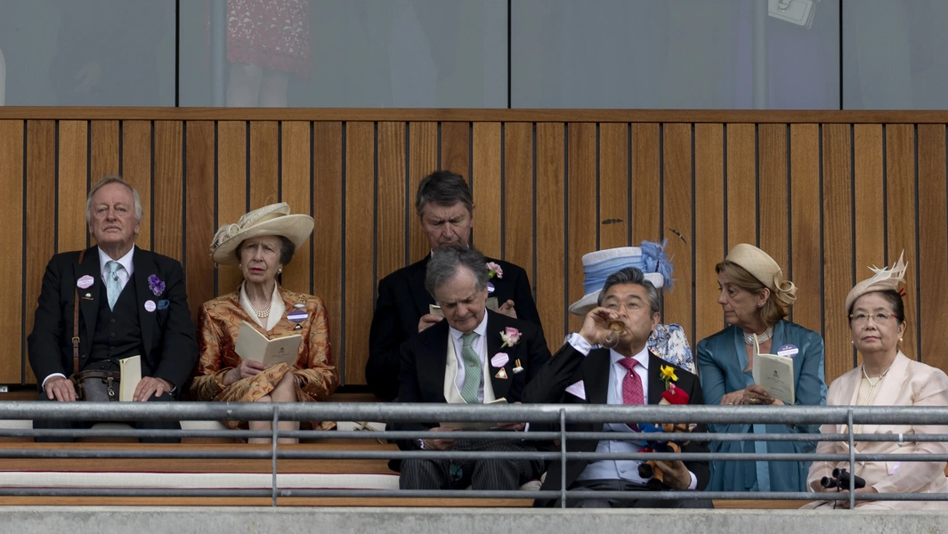 Princess Anne pairs peach elegance with outfit repeat